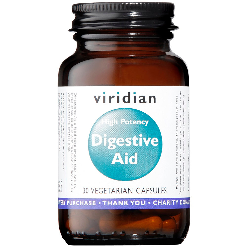 Viridian High Potency Digestive Aid | Enzymes | VitaGene