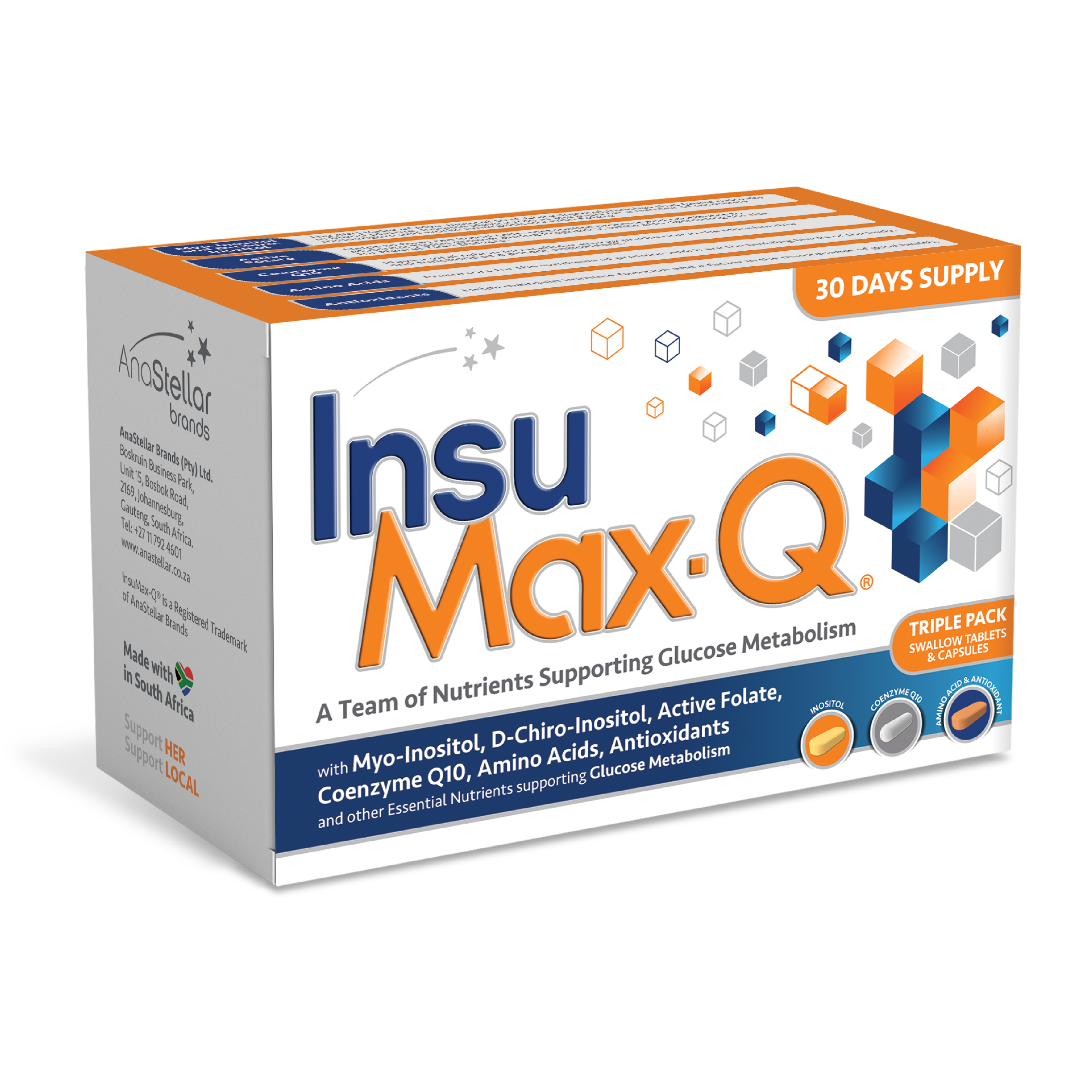 AnaStellar InsuMax-Q | Healthy Insulin Sensitivity & Metabolic Function ...