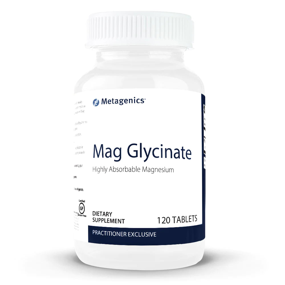 Mag Glycinate (120) | Magnesium Supplement | Metagenics – VitaGene