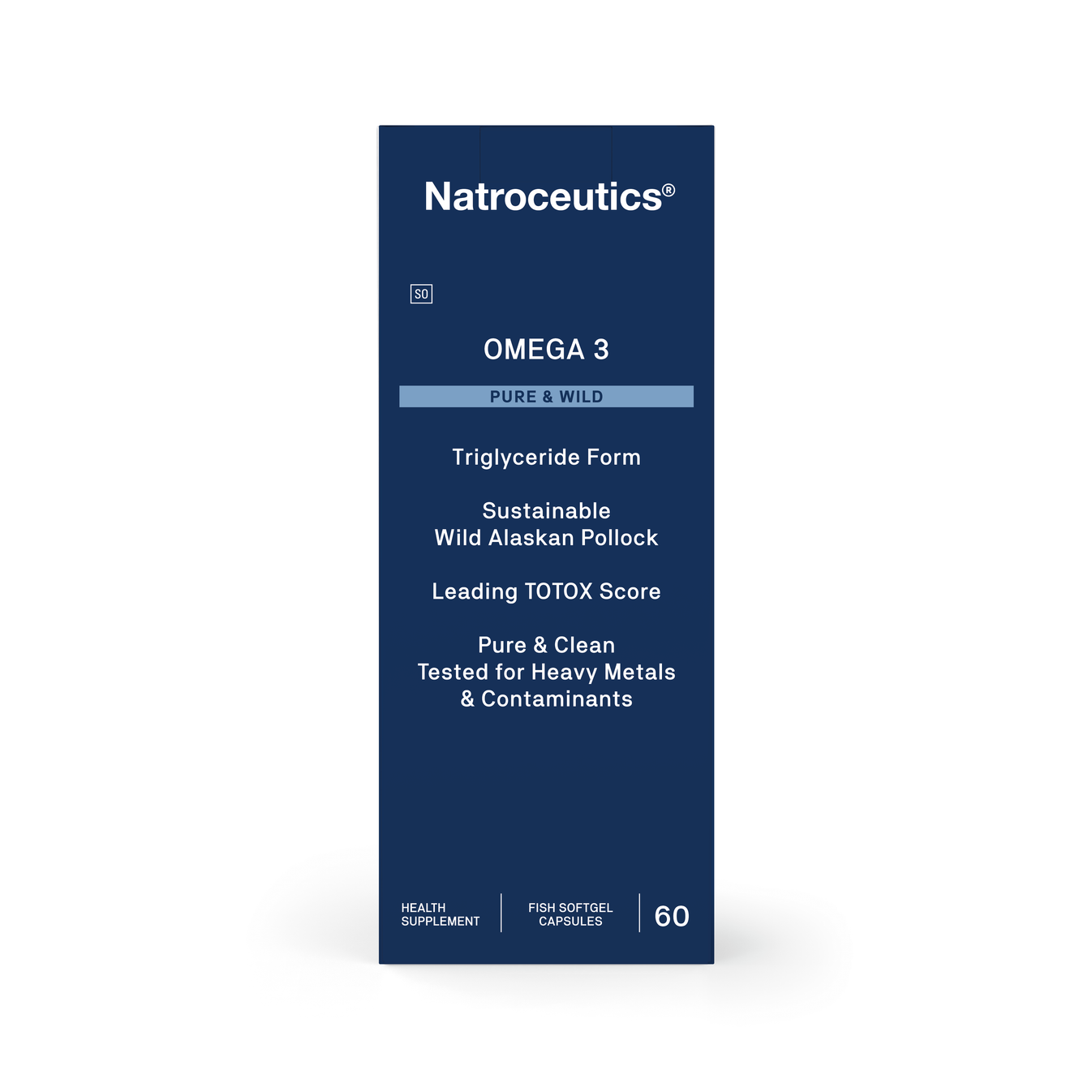 Natroceutics® Omega 3 Pure & Wild | For Heart, Brain & Joint Health ...