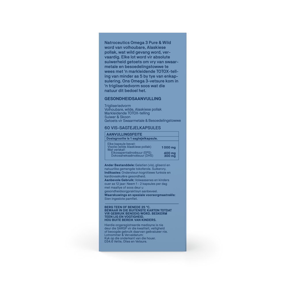 Omega 3 Pure & Wild from Natroceutics | VitaGene