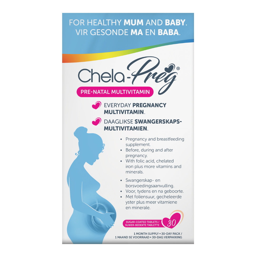 Chela-Preg - 30 Tablets | Health & Wellness | VitaGene