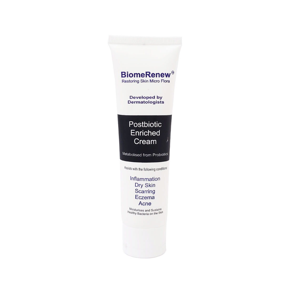 Postbiotic Enriched Cream 100ml from BiomeRenew™ | VitaGene