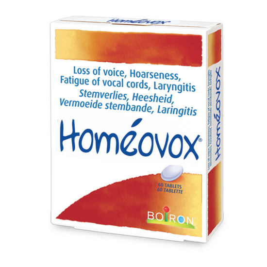 Homeovox from Boiron | VitaGene