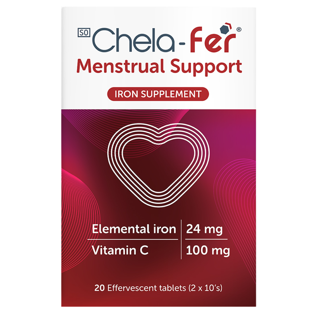 Ascendis Health Chela-Fer Menstrual Support | Combats Fatigue | 20 ...