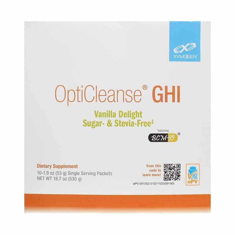 Xymogen OptiCleanse™ GHI Sugar & Stevia Free (Vanilla delight) | VitaGene