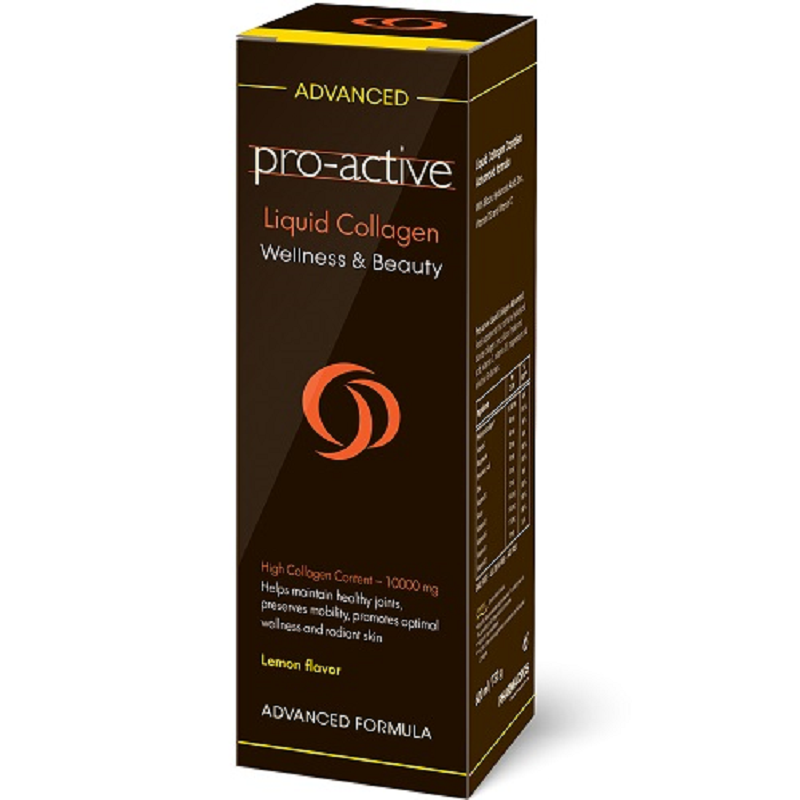 Pro-Active Liquid Collagen Supplement | Lemon | VitaGene