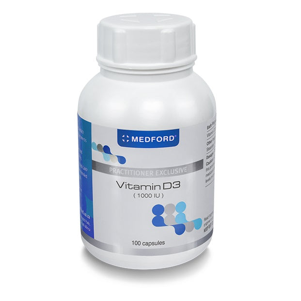Medford Vitamin D3 1000IU | Immune & Bone | 100 Capsules from Medford ...